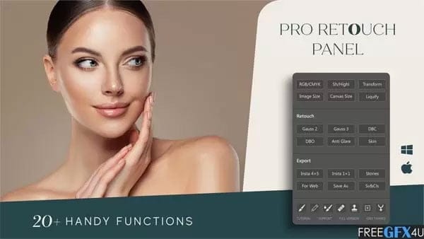 Pro Retouch Panel – Plugin For Photoshop (Win/Mac) Pro Retouch Panel – Plugin For Photoshop (Win/Mac)